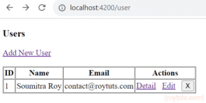 Python REST APIs + Flask + Angular CRUD Example - Roy Tutorials